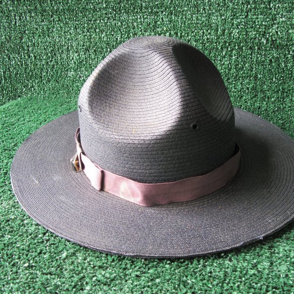 Stratton | Accessories | Vintage Stratton Campaign Style Straw State ...